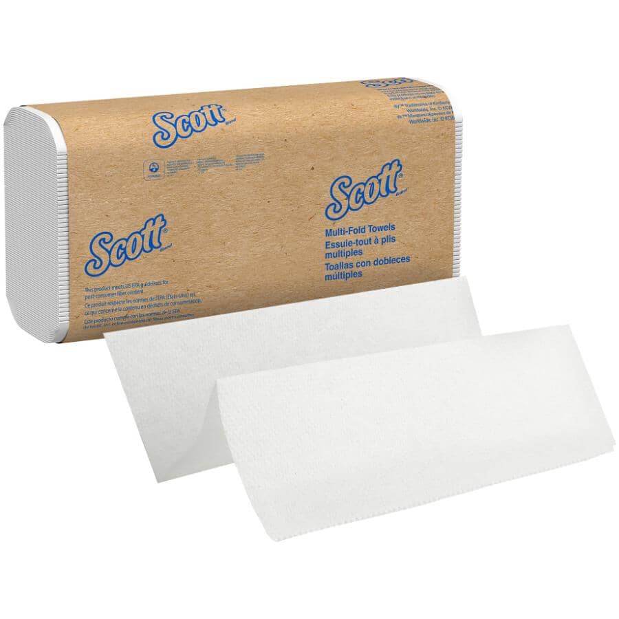 SCOTT White Multi Fold Paper Towels | Home Hardware