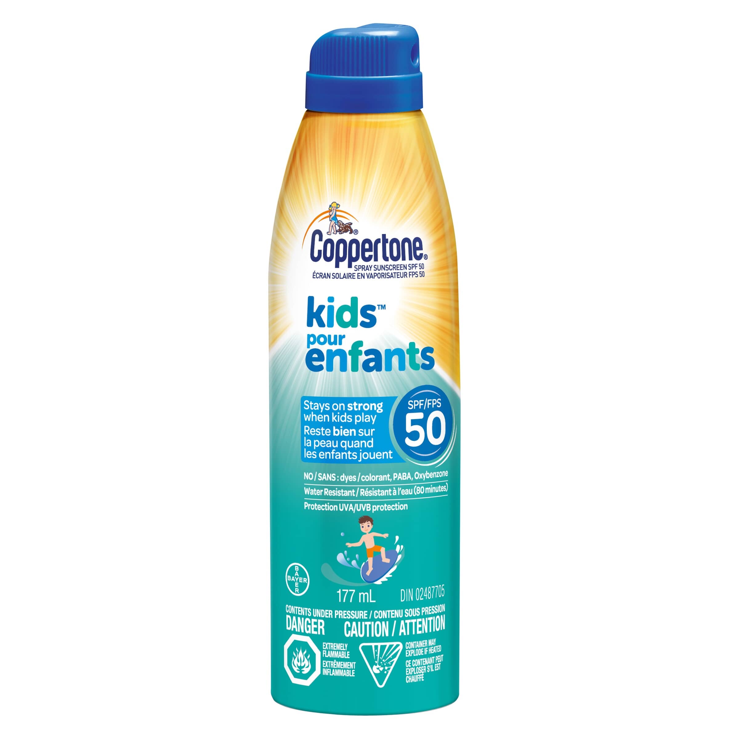 COPPERTONE SPF 50 Kids Continuous Spray Sunblock | Home Hardware