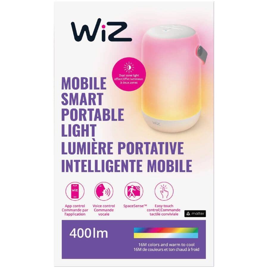 WIZ Mobile Smart Portable Light - White | Home Hardware