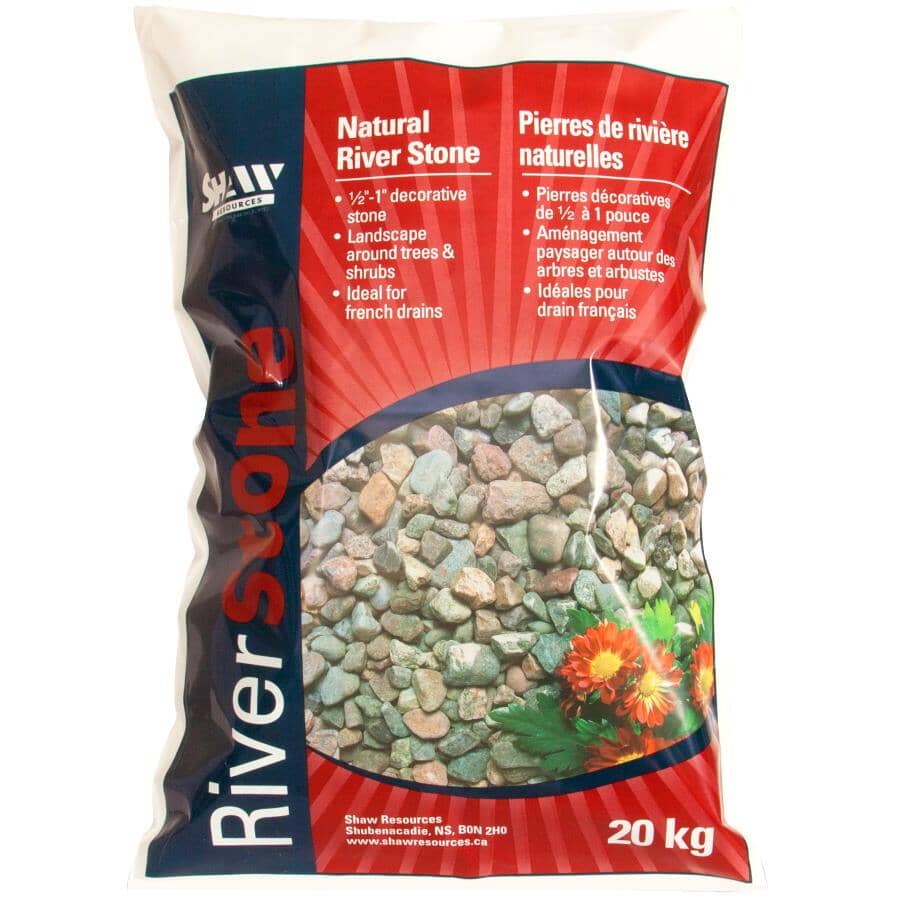 SHAW RESOURCES Natural River Garden Stones | Home Hardware