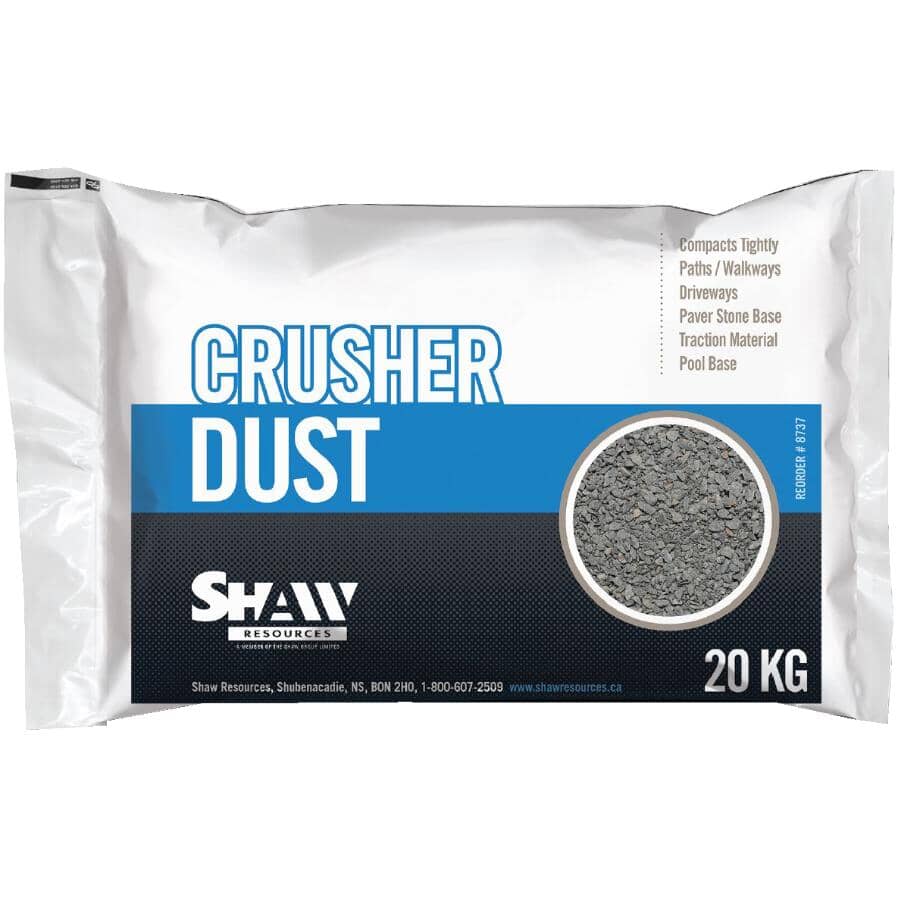 SHAW RESOURCES Crusher Dust Garden Stones | Home Hardware