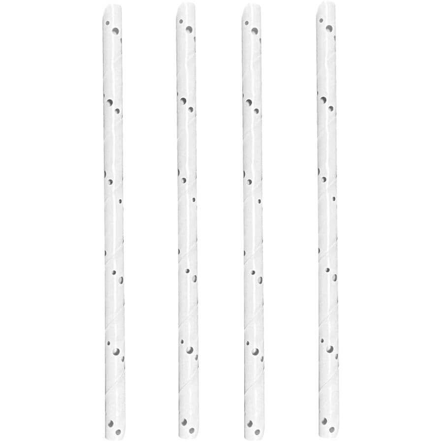 NUVUE 4 Pack 30" White Tree Guards | Home Hardware