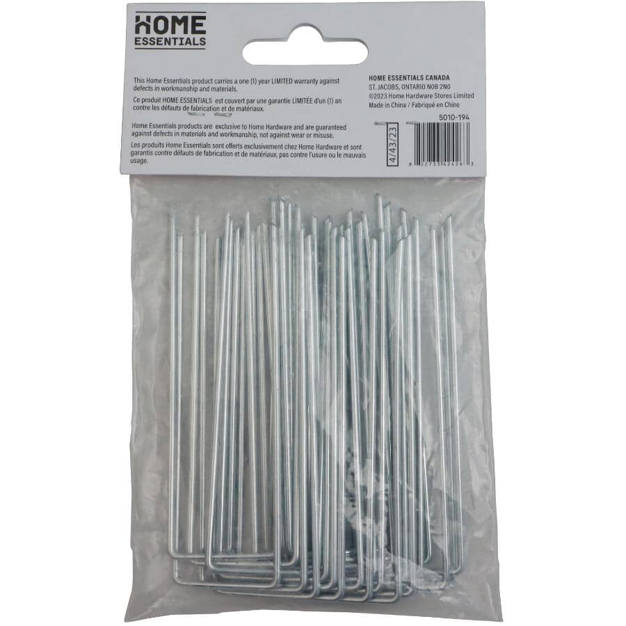 HOME ESSENTIALS 25 Pack Landscape Fabric Staples | Home Hardware