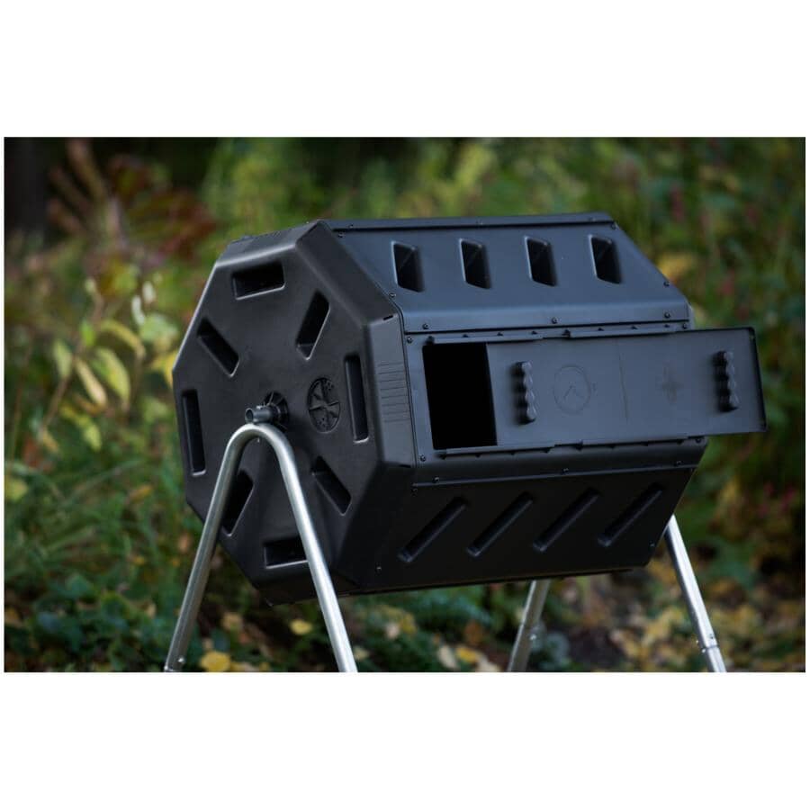 FCMP OUTDOOR Dual Chamber Tumbling Composter | Home Hardware