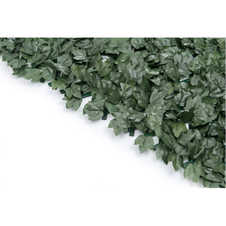 NATURAE DECOR Expandable PVC Trellis with Ivy Leaf | Home Hardware