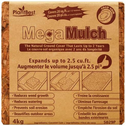 PLANTBEST 2.5 Cu.Ft. Mega Mulch - Natural | Home Hardware