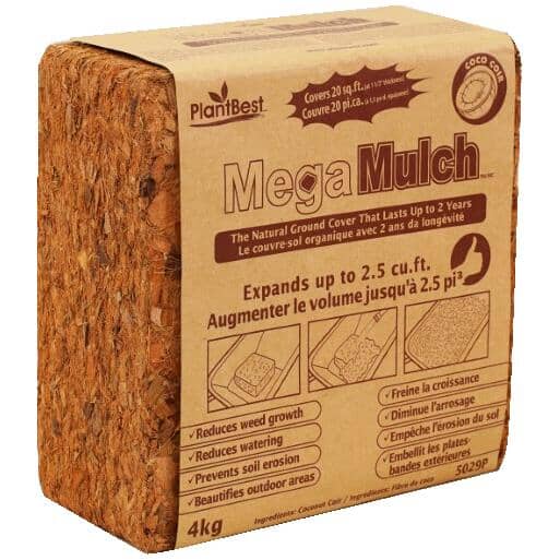 PLANTBEST 2.5 Cu.Ft. Mega Mulch - Natural | Home Hardware