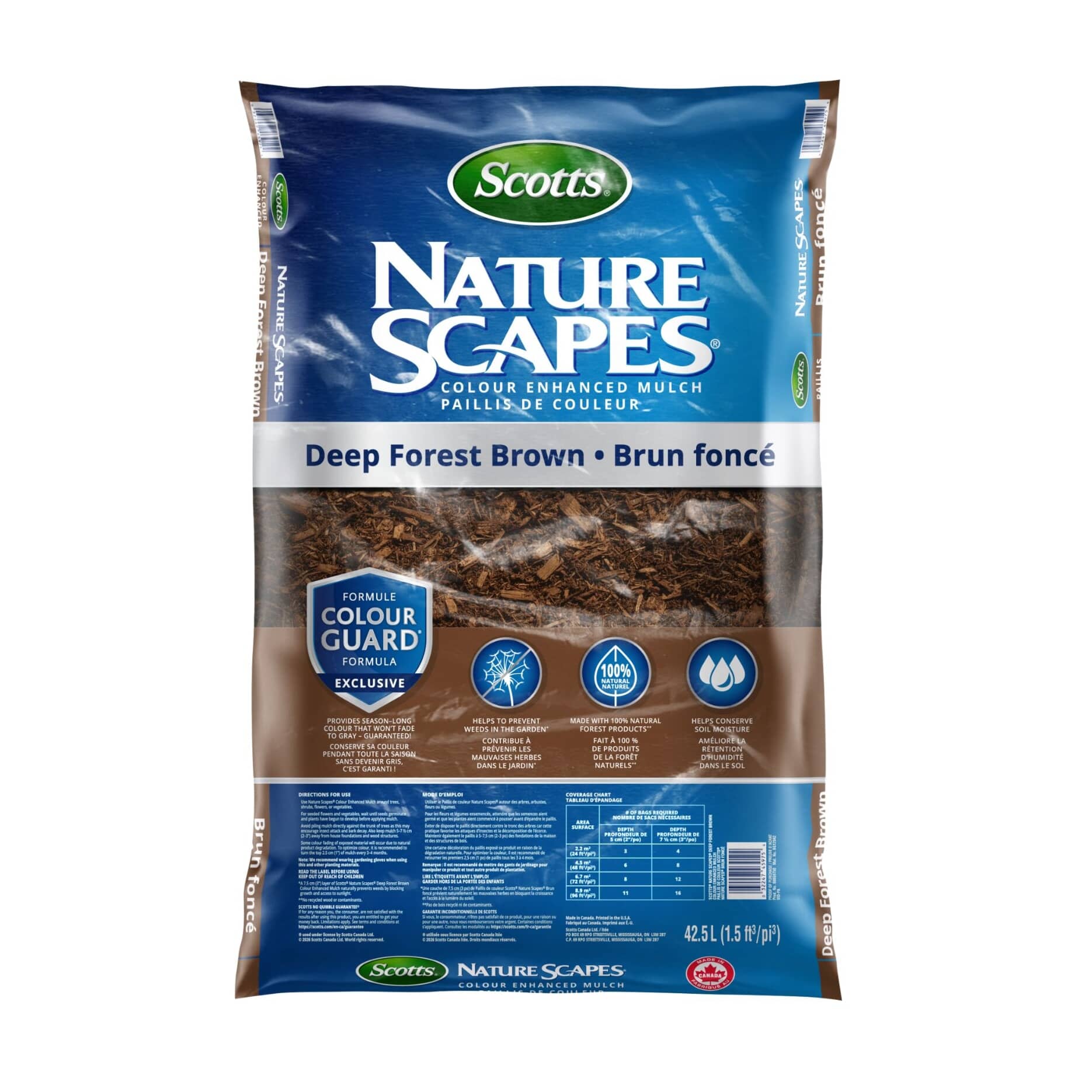 SCOTTS Deep Forest Brown Garden Mulch | Home Hardware