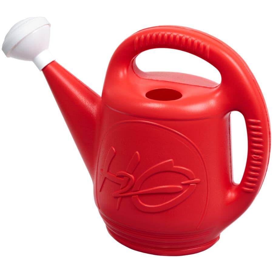 DCN Plastic Watering Can - Red, 7.6 L | Home Hardware