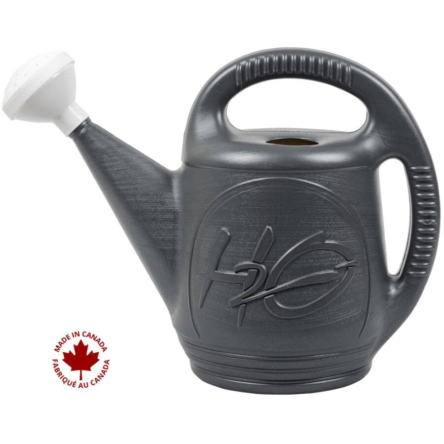 DCN Plastic Watering Can - Slate, 7.6 L | Home Hardware
