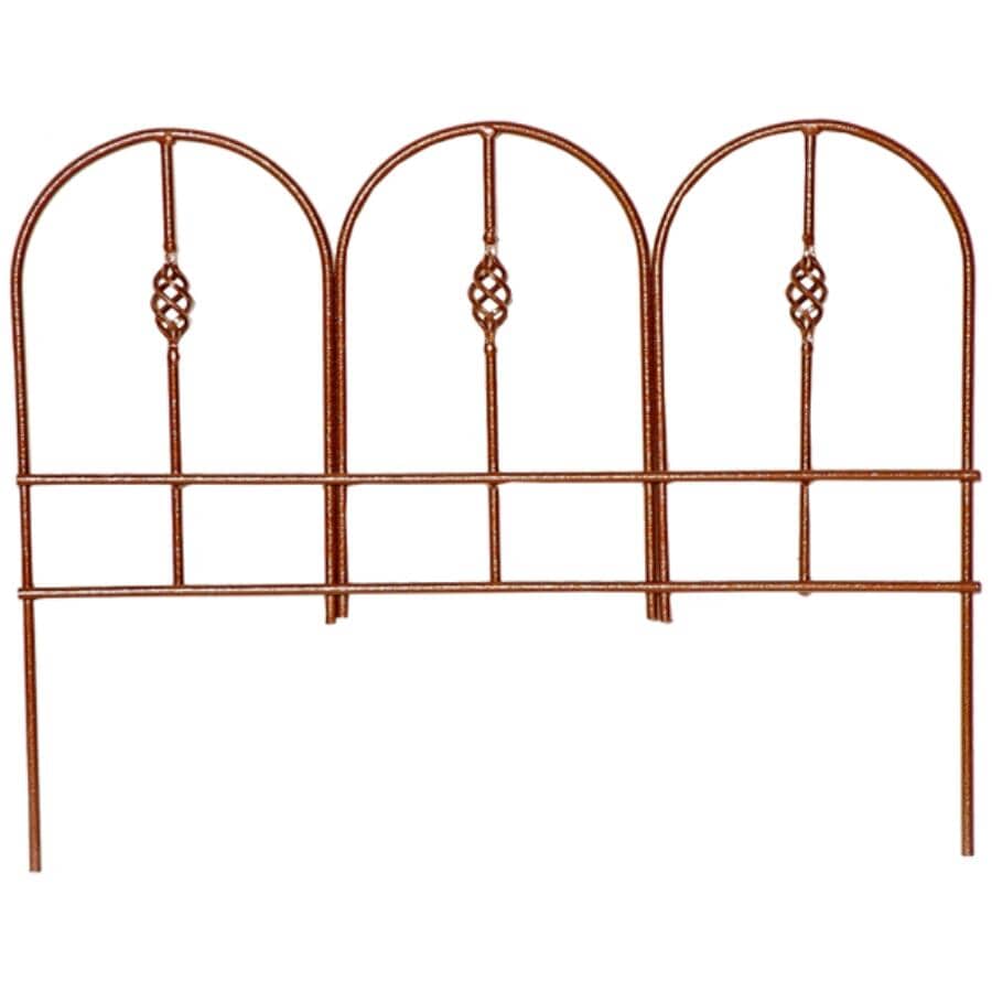 WIRECRAFT 27" x 24" Pewter Wire Garden Fence | Home Hardware