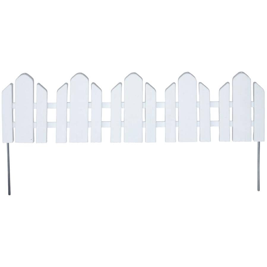 EMSCO 22" Adirondack Border Fence - White | Home Hardware
