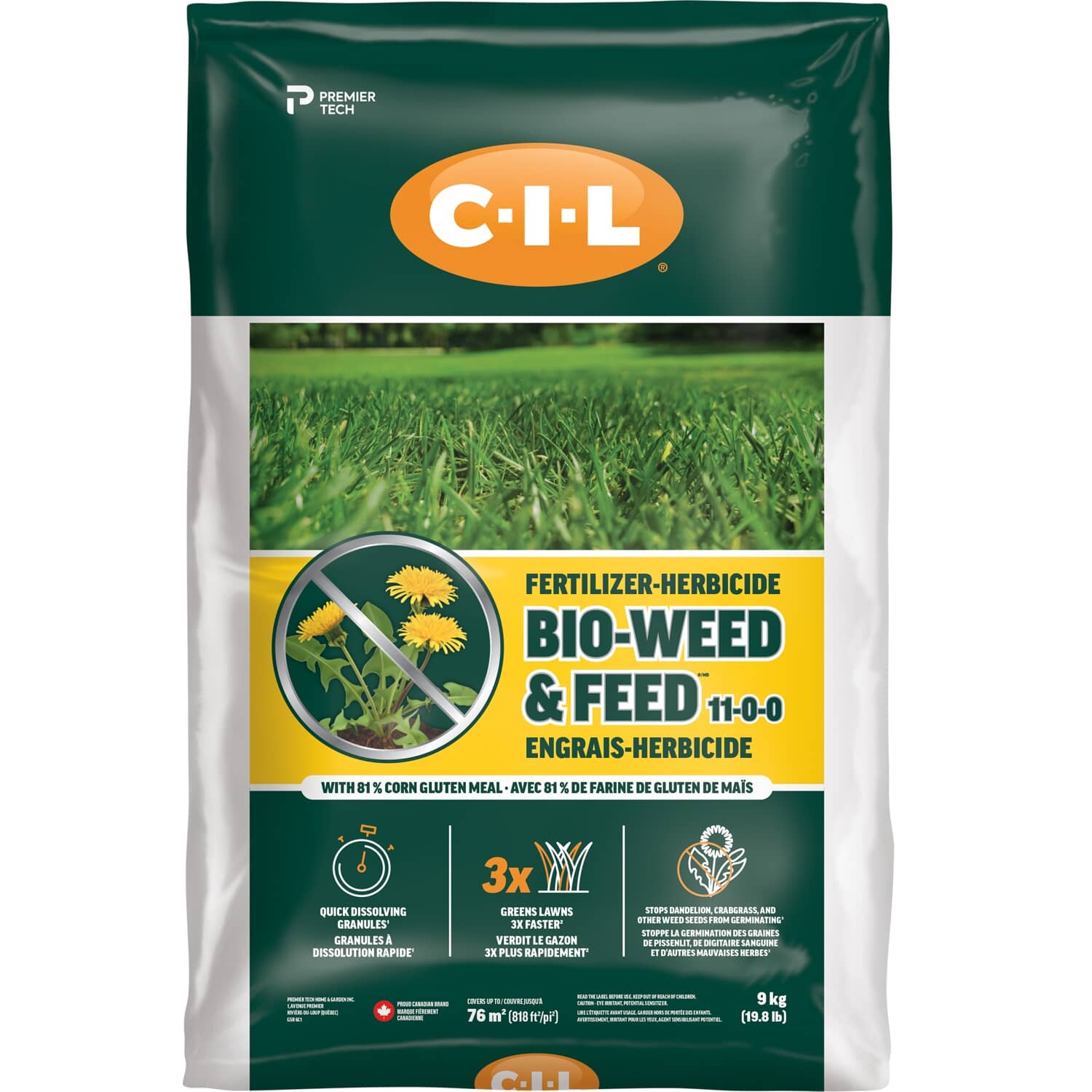 C-I-L Bio-Weed & Feed Lawn Fertilizer | Home Hardware