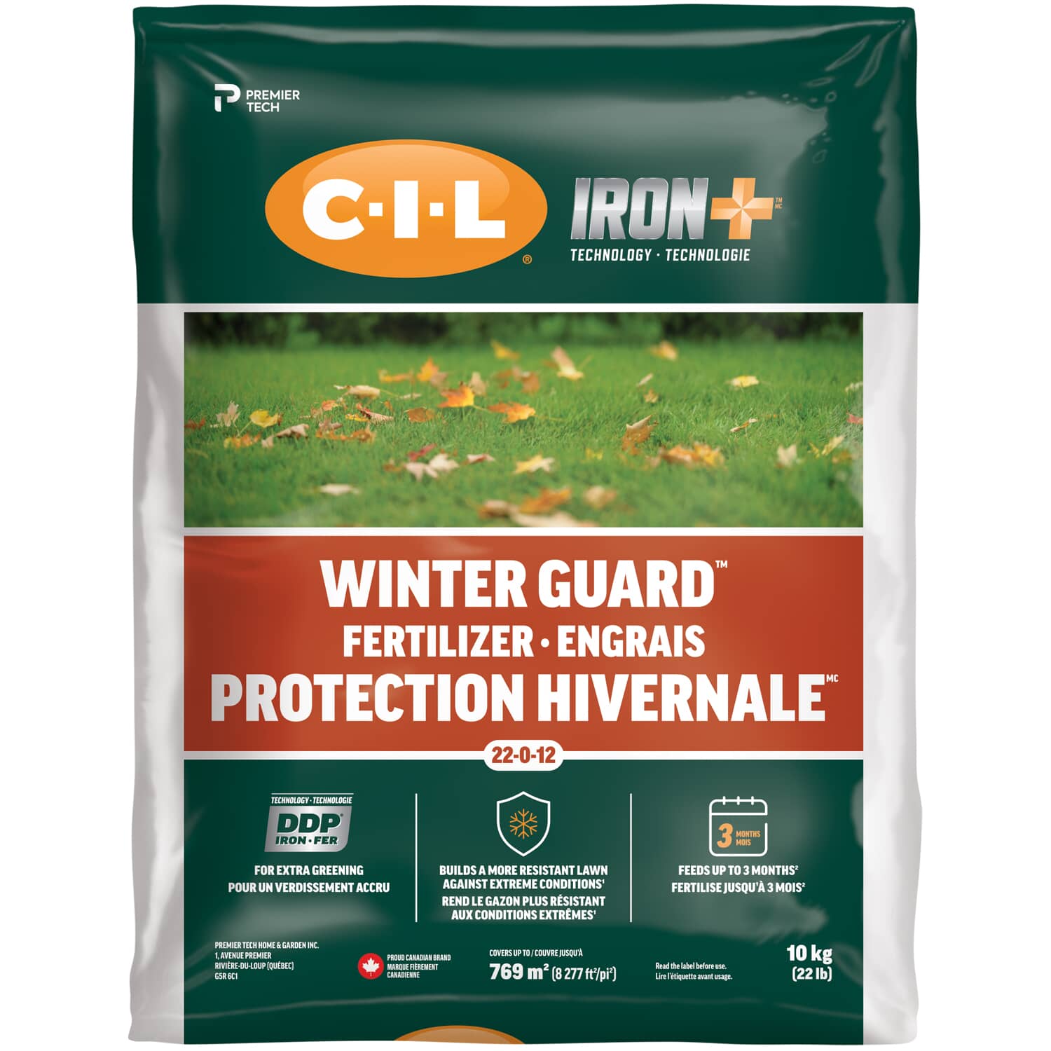 C-I-L Winter Guard 22-0-12 Iron+ Fall Fertilizer | Home Hardware