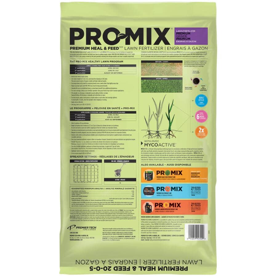 Pro-Mix Heal & Feed Lawn Fertilizer | Home Hardware
