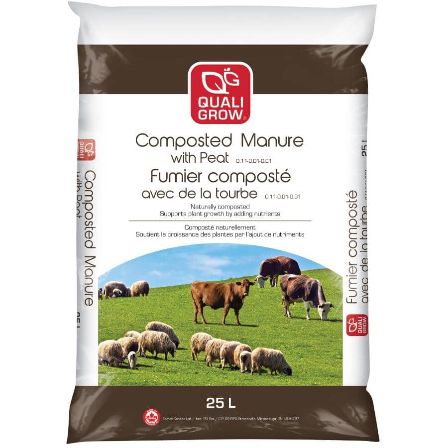 QUALI GROW Composted Manure with Peat | Home Hardware