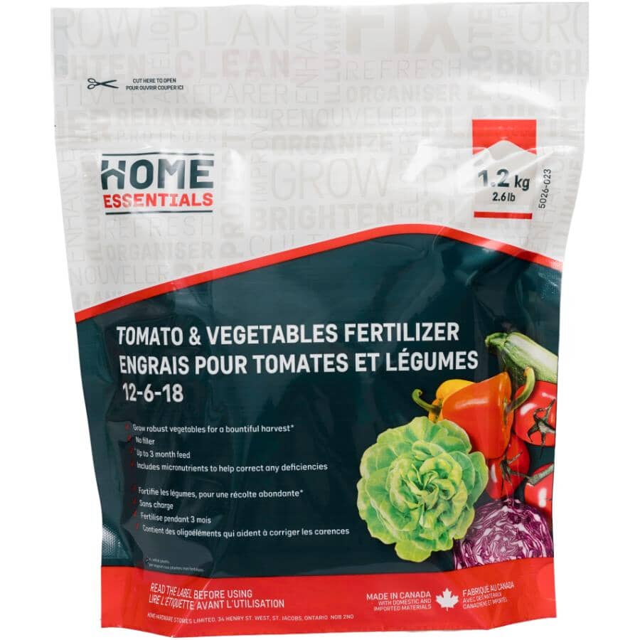 HOME ESSENTIALS Granulated Tomato & Vegetable Fertilizer | Home Hardware