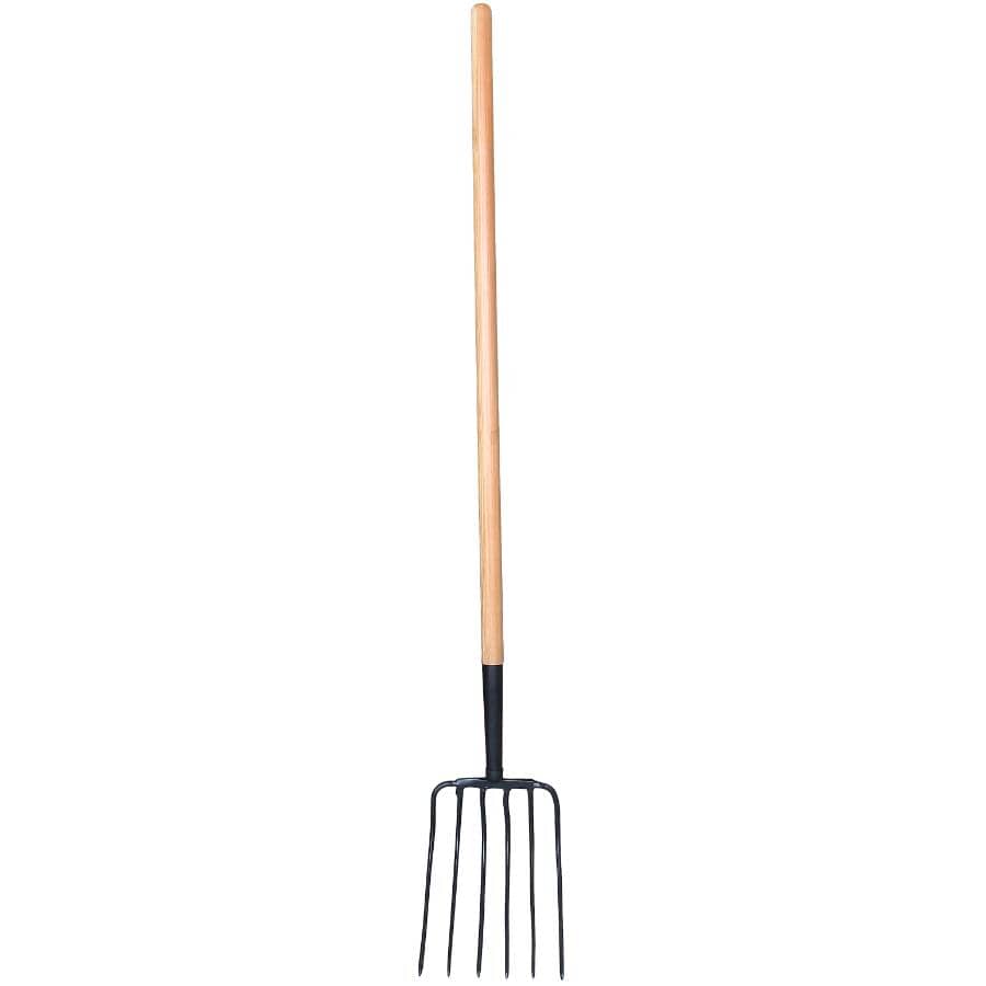 HOME ESSENTIALS 6 Tine Manure Garden Fork | Home Hardware
