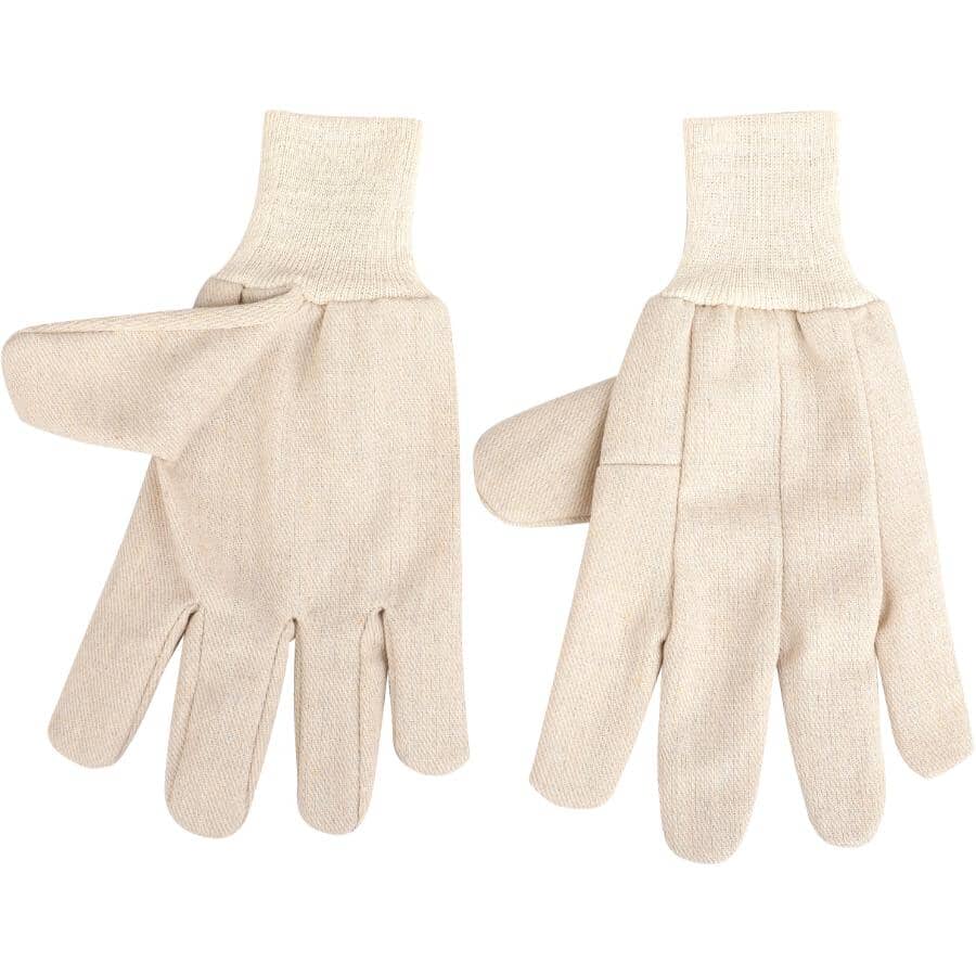 HOME ESSENTIALS Men's 8 oz Cotton Work Gloves | Home Hardware