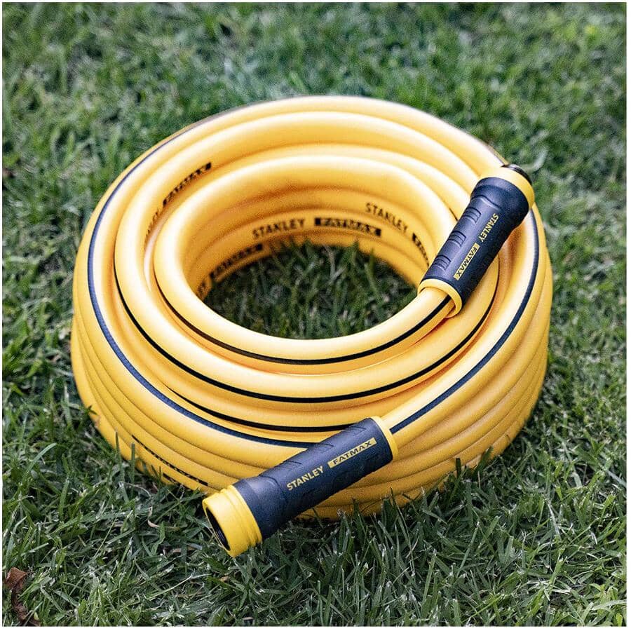 STANLEY 60' FATMAX Pro Grade Garden Hose with 8 Pattern Nozzle | Home ...