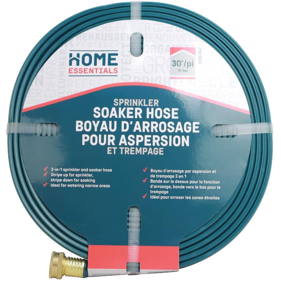 HOME ESSENTIALS 30' Double Soaker Garden Hose | Home Hardware