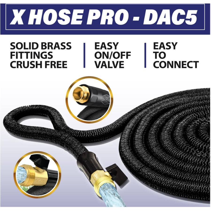 XHOSE 5/8" x 100' Pro Dac-5 Expanding Garden Hose | Home Hardware