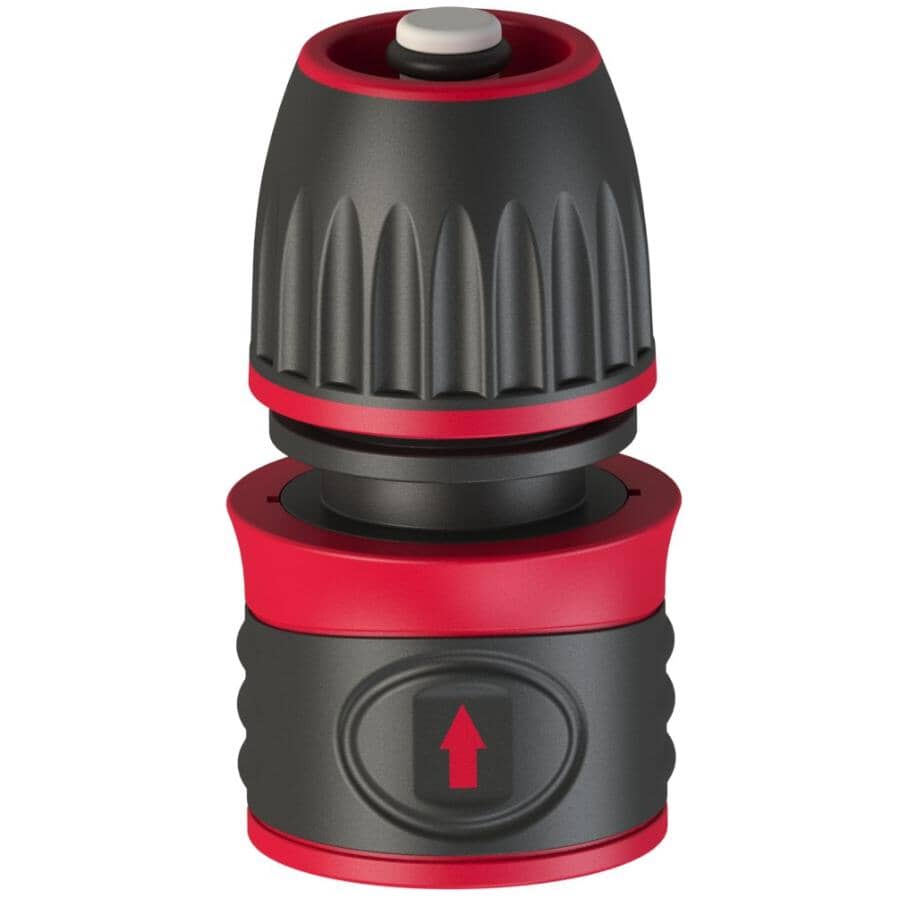 BENCHMARK 1/2" Water Stop Hose Connector | Home Hardware