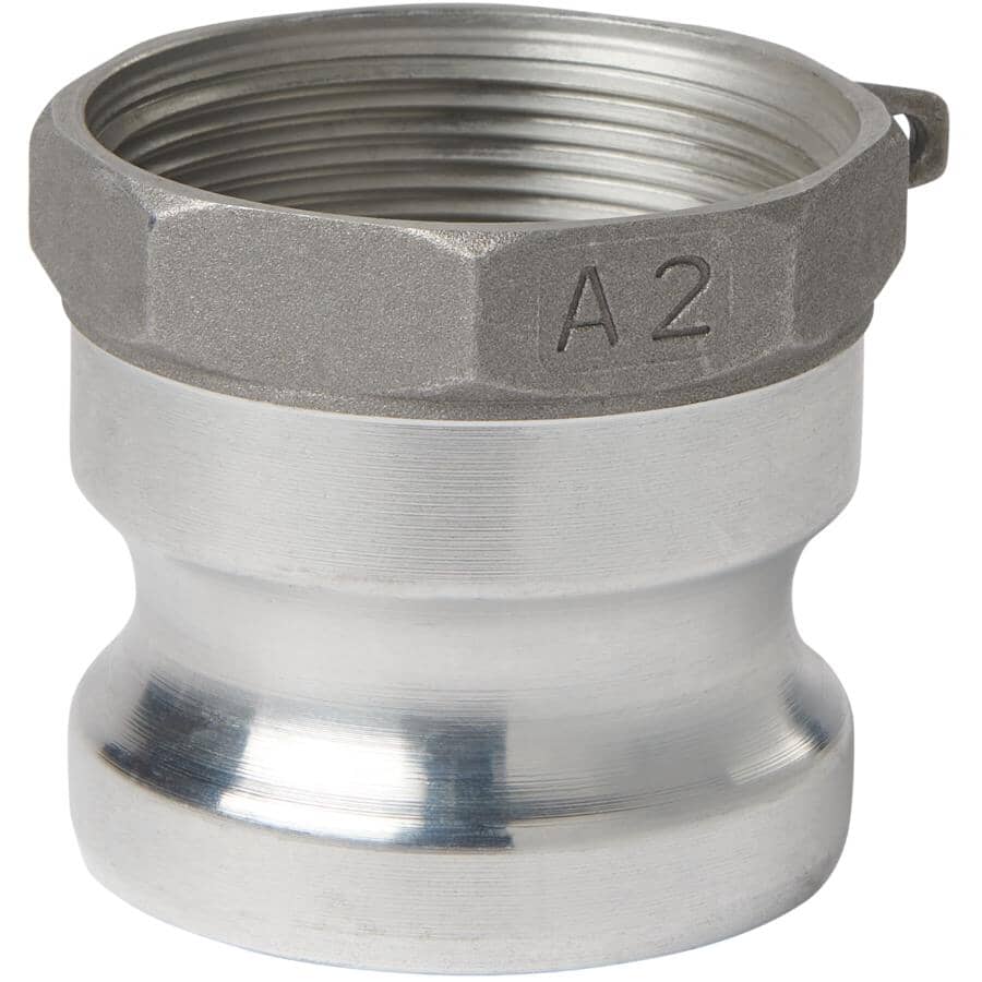 BENCHMARK 2" 50' Discharge Hose Kit with Quick Connect Couplers | Home ...