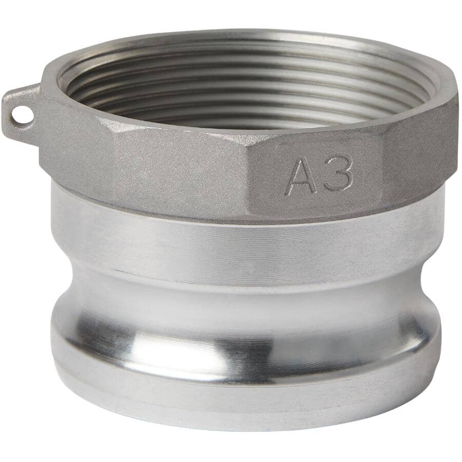 BENCHMARK 3" 50' Discharge Hose Kit with Quick Connect Couplers | Home ...