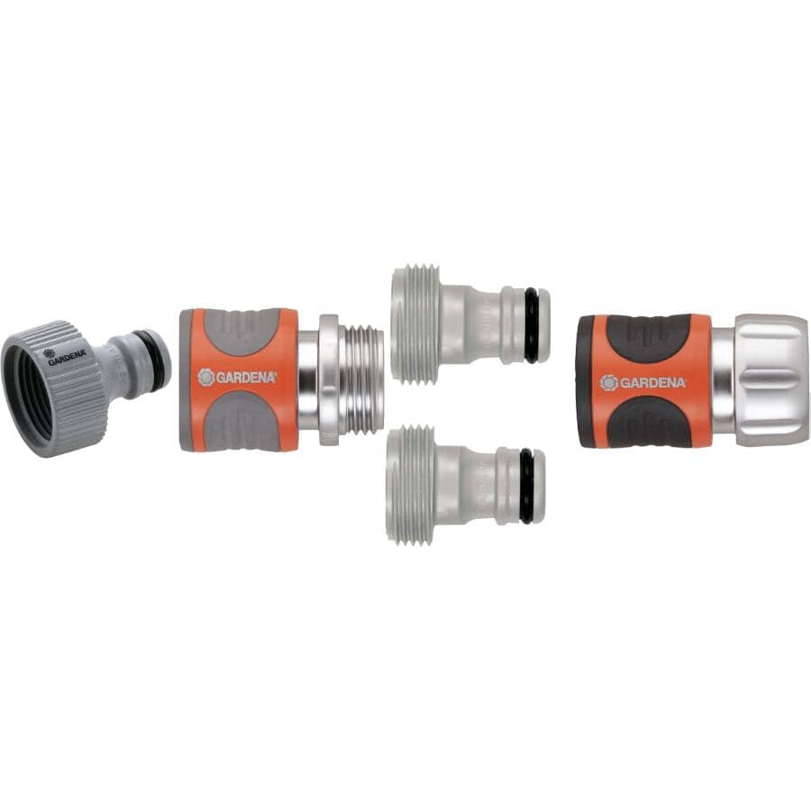 GARDENA Quick Connect Connector Premium Hose Starter Kit | Home Hardware