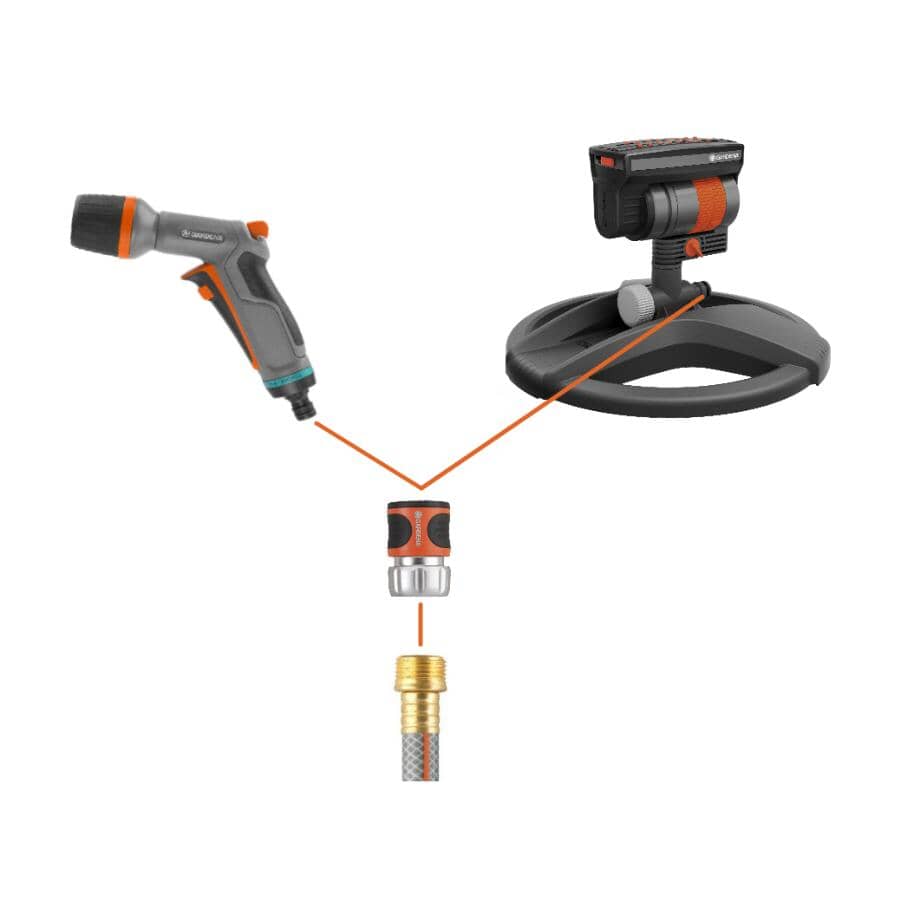 GARDENA Quick Connect Connector Premium Hose Starter Kit | Home Hardware