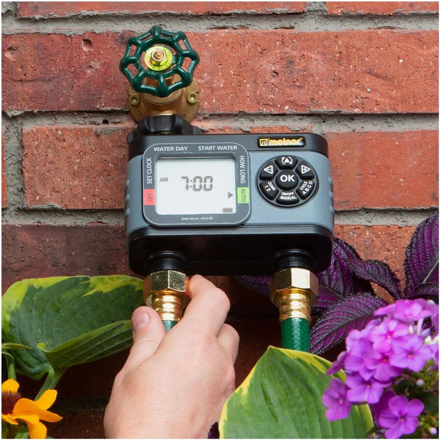 MELNOR 2 Zone Hydrologic Digital Water Timer | Home Hardware