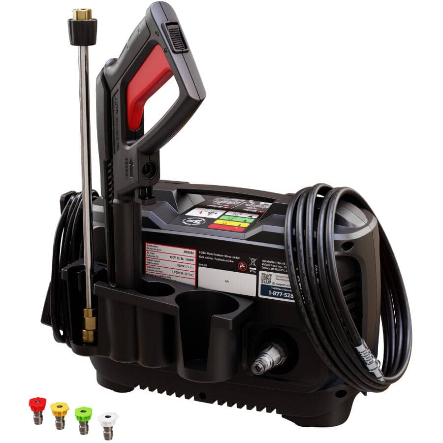 BENCHMARK 1900 PSI Super Silent Electric Pressure Washer | Home Hardware