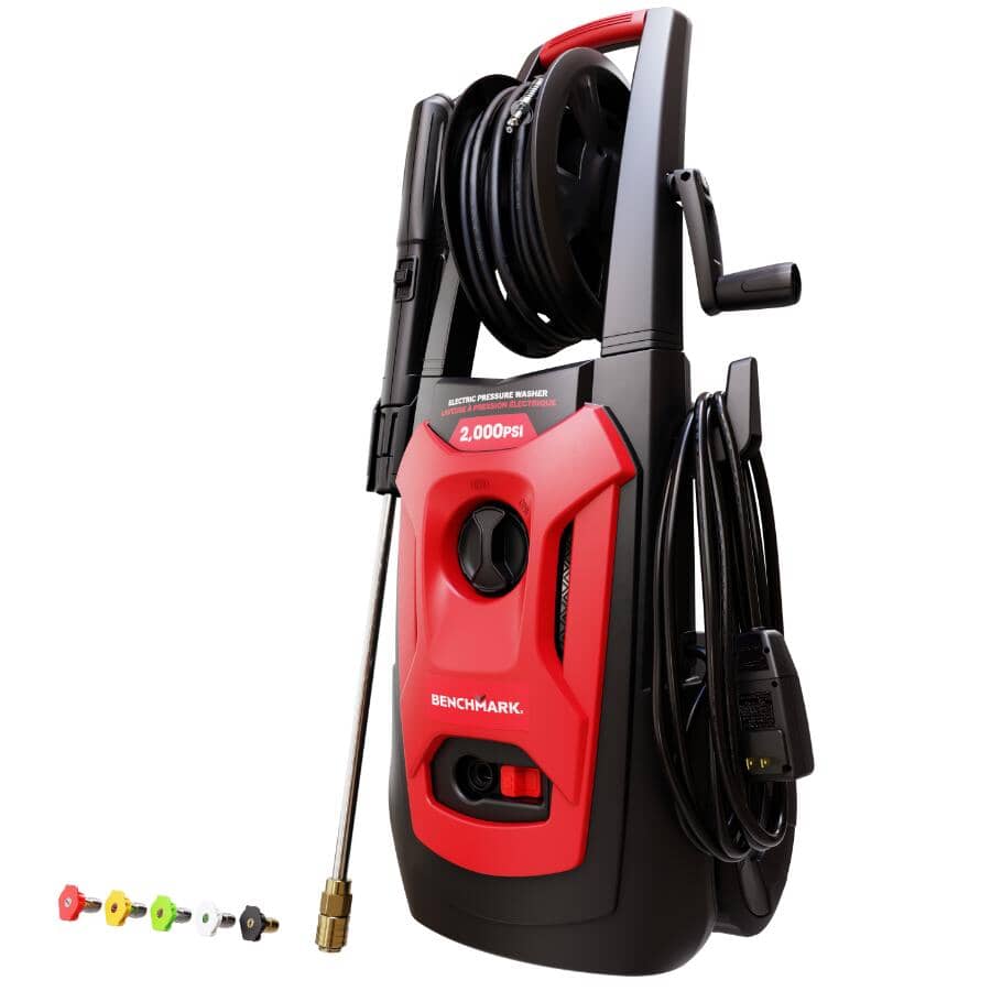 BENCHMARK 2000 PSI Electric Pressure Washer | Home Hardware