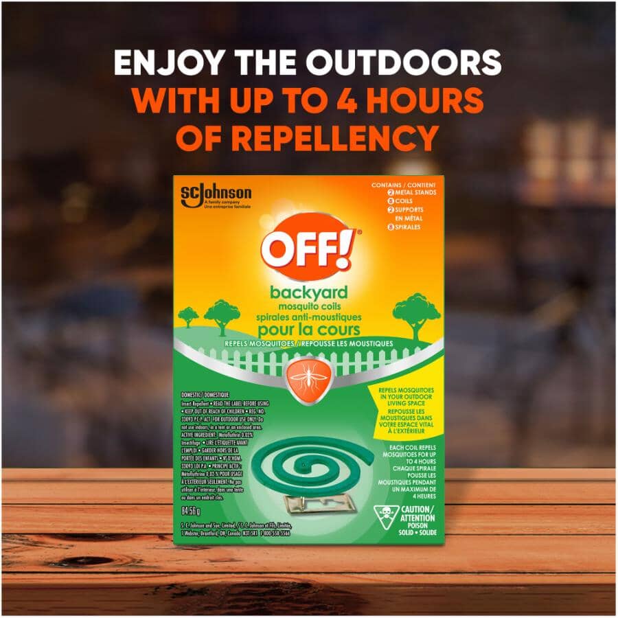 OFF Mosquito Coils - 8 Pack | Home Hardware