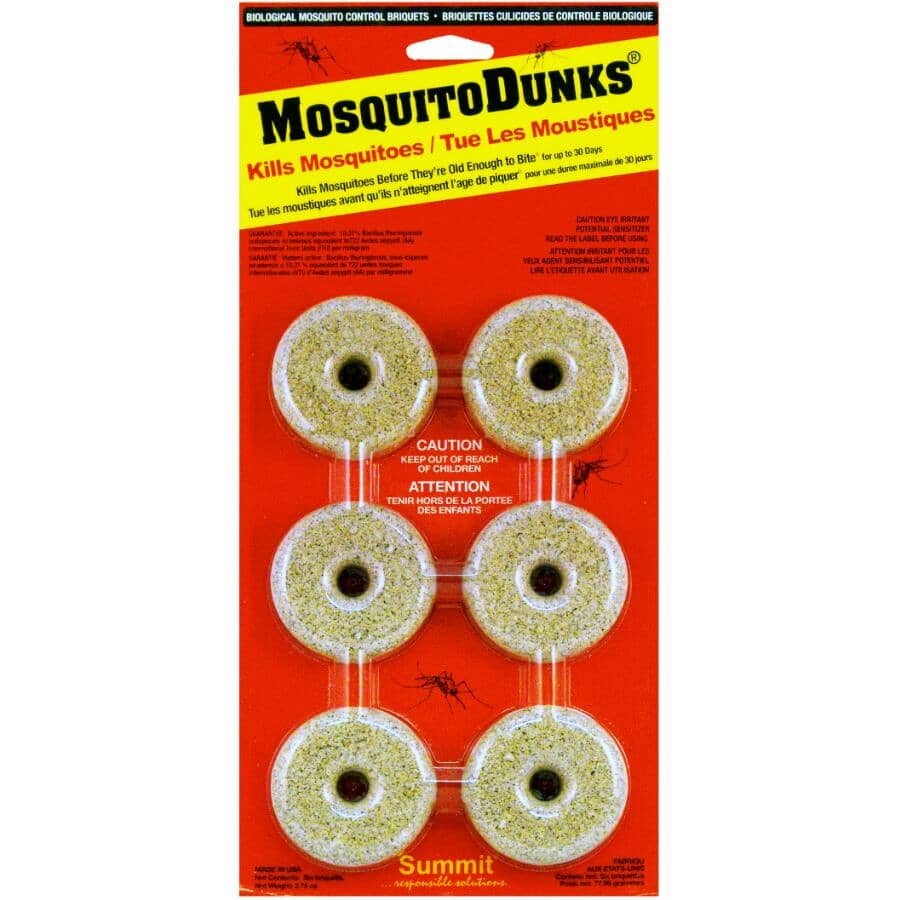 SUMMIT Mosquito Dunks Larvicide - 6 Pack | Home Hardware