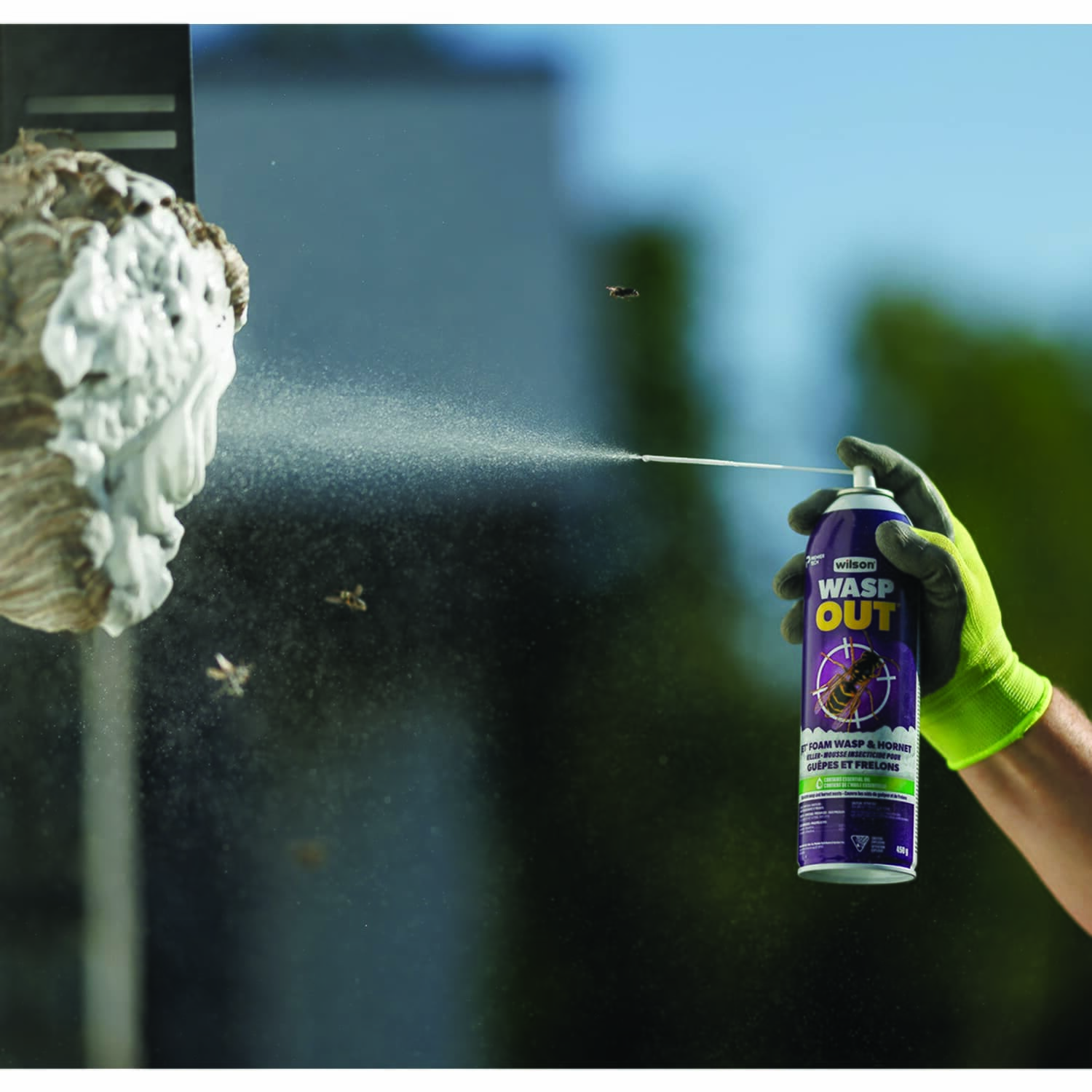 WILSON WaspOUT Jet Foam Aerosol | Home Hardware