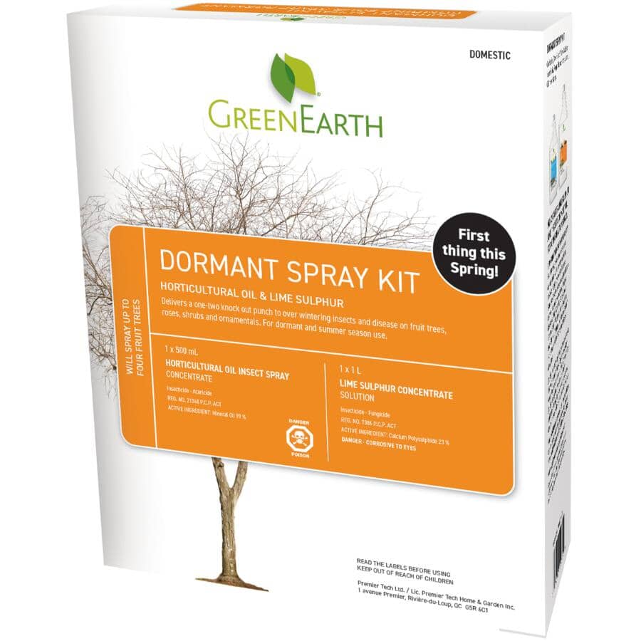 Nécessaire d'insecticide avec sulfure de calcium et huile horticole ...