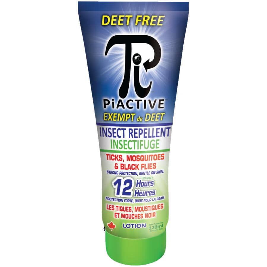 PIACTIVE Deet Free Insect Repellent Lotion | Home Hardware