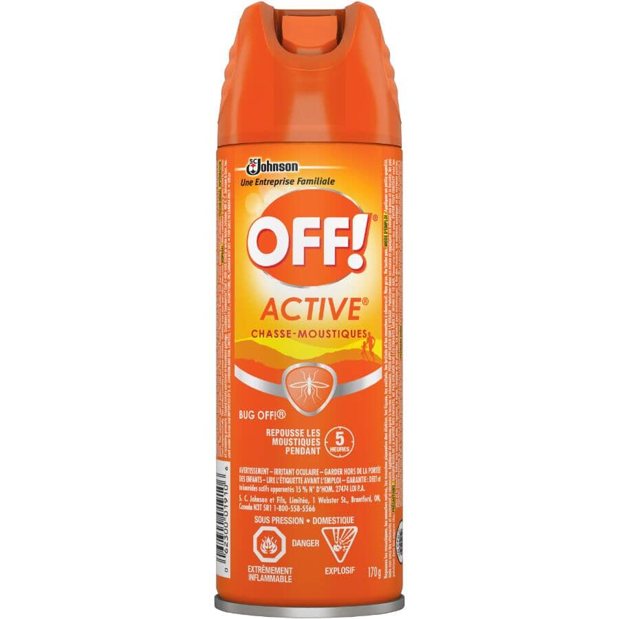 OFF Active Insect Repellent Spray - 170 g | Home Hardware