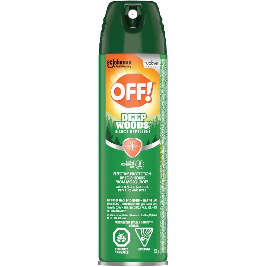 OFF Deep Woods Insect Repellent - 230 g | Home Hardware