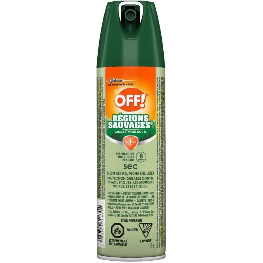 OFF Deep Woods Dry Aerosol Insect Repellent | Home Hardware