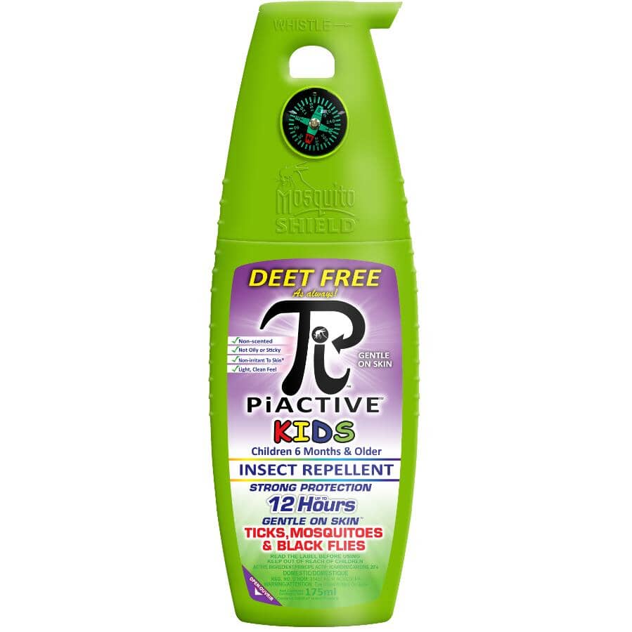 PIACTIVE 12-Hour Kids Deet Free Insect Repellent | Home Hardware