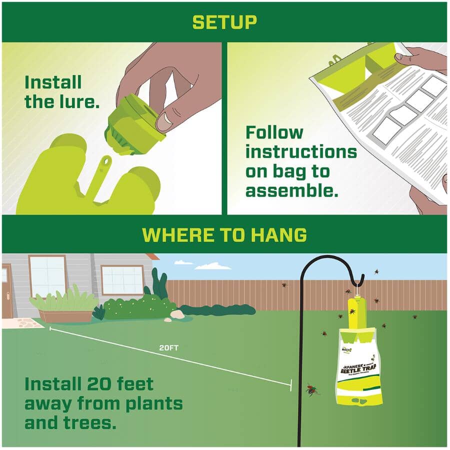 RESCUE One Season Japanese Beetle Trap | Home Hardware