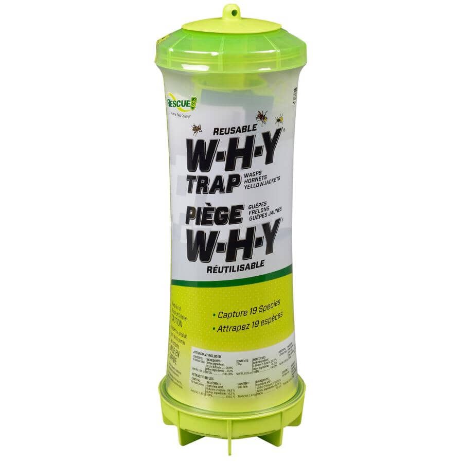 RESCUE Reusable W.H.Y Trap for Wasps, Hornets & Yellowjackets | Home ...