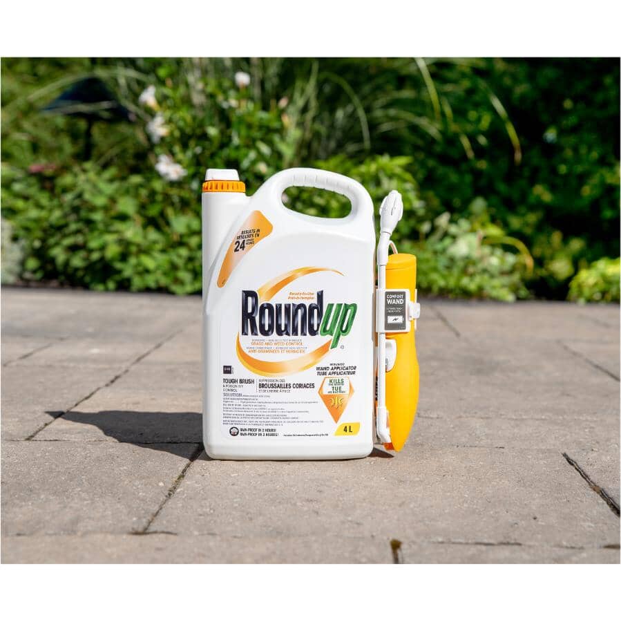ROUNDUP Tough Brush & Poison Ivy Control Herbicide with Wand Applicator ...