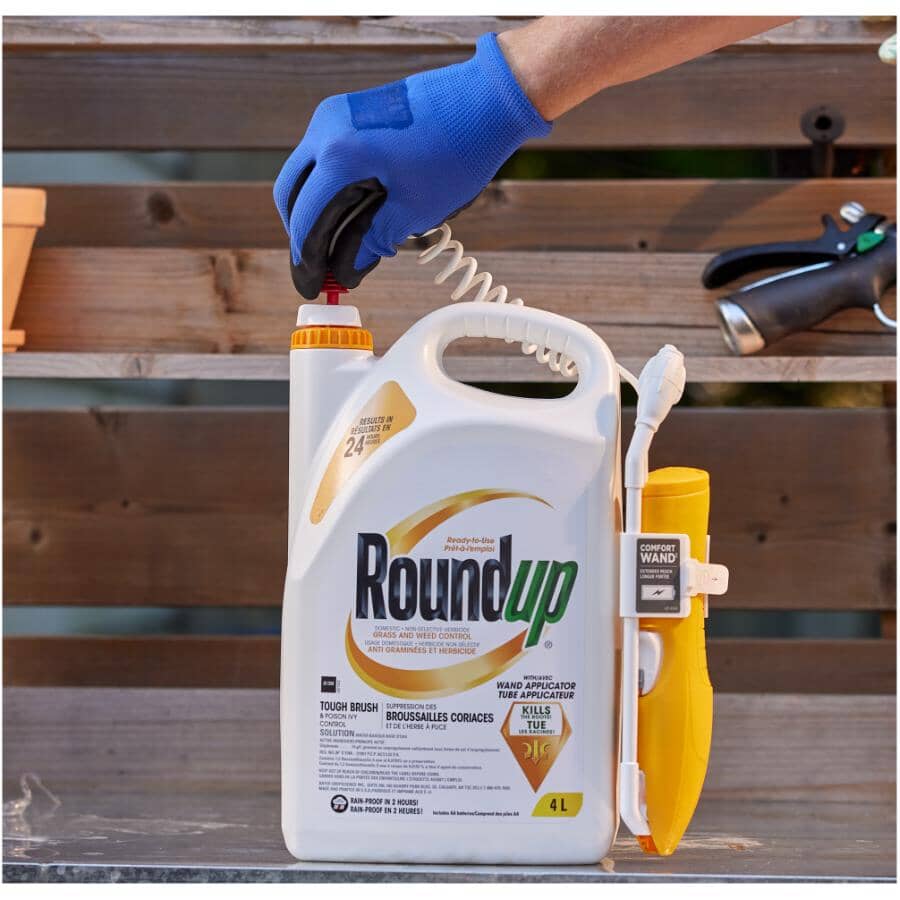 ROUNDUP Tough Brush & Poison Ivy Control Herbicide with Wand Applicator ...