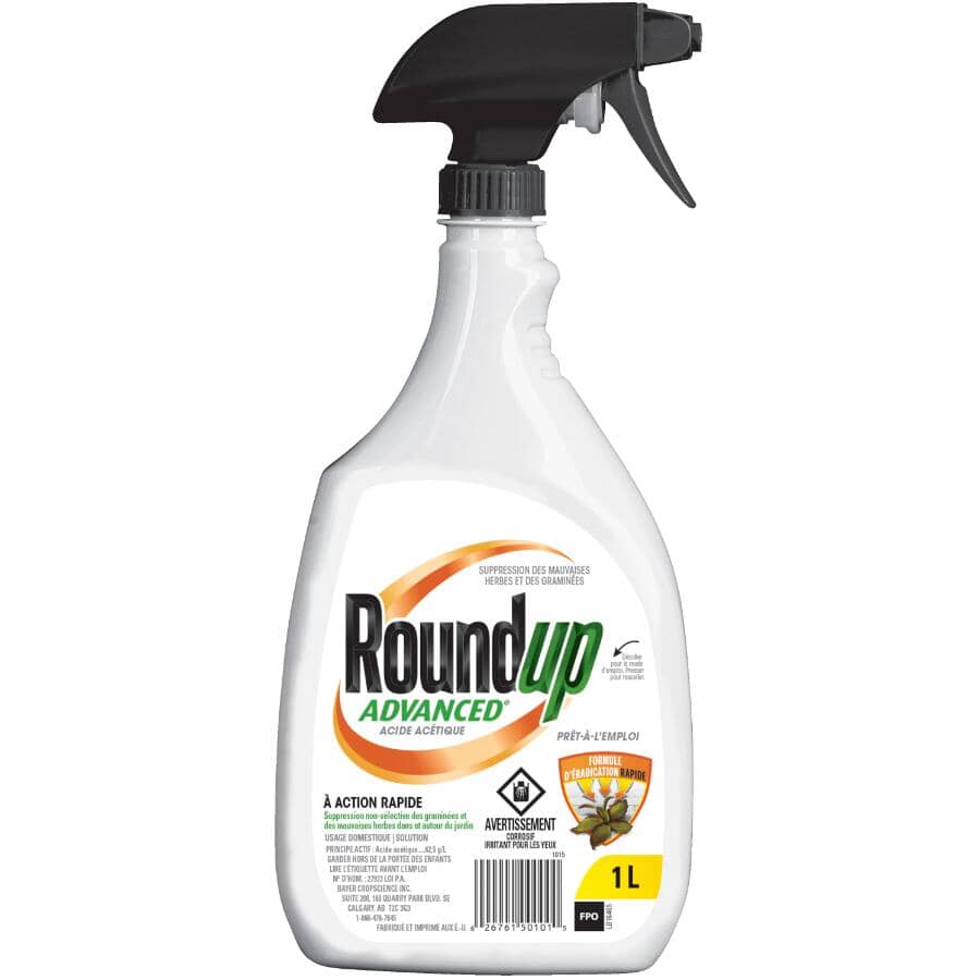 ROUNDUP Advanced Grass and Weed Control Herbicide | Home Hardware