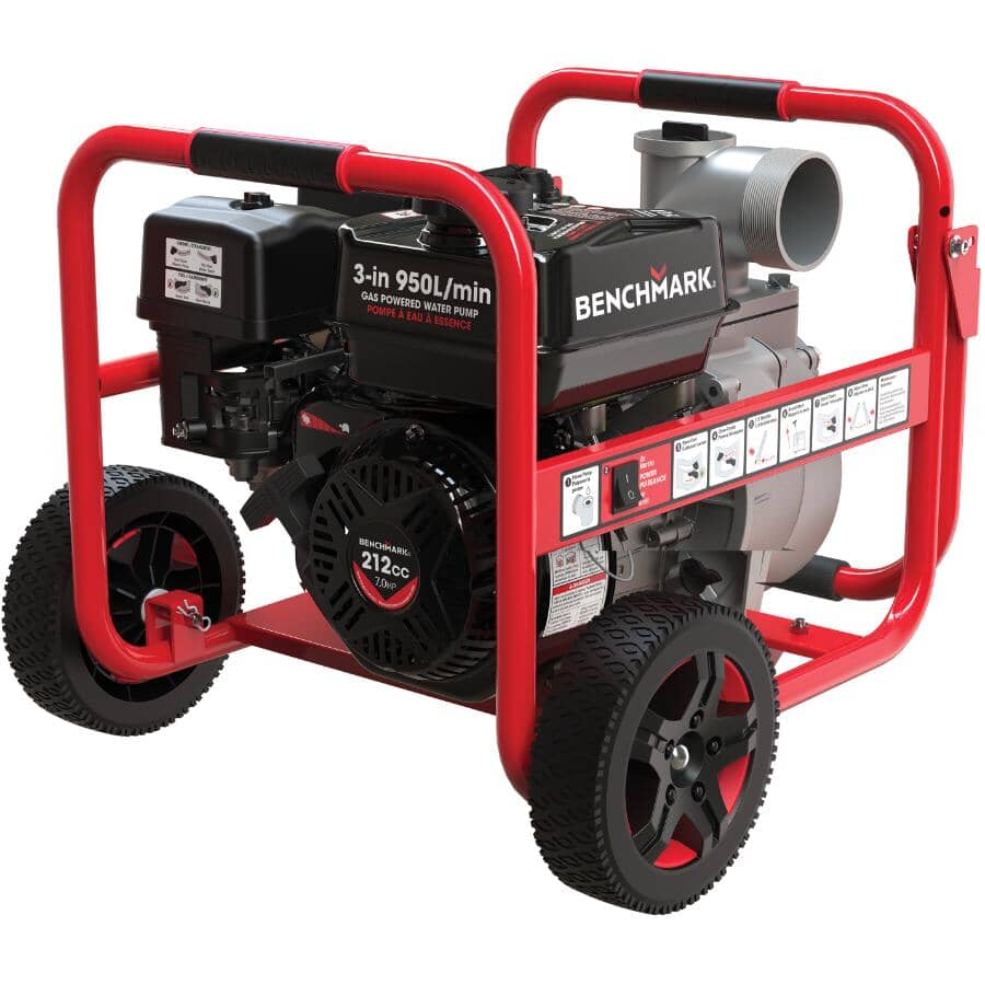 BENCHMARK 3" Gas Powered Water Pump | Home Hardware