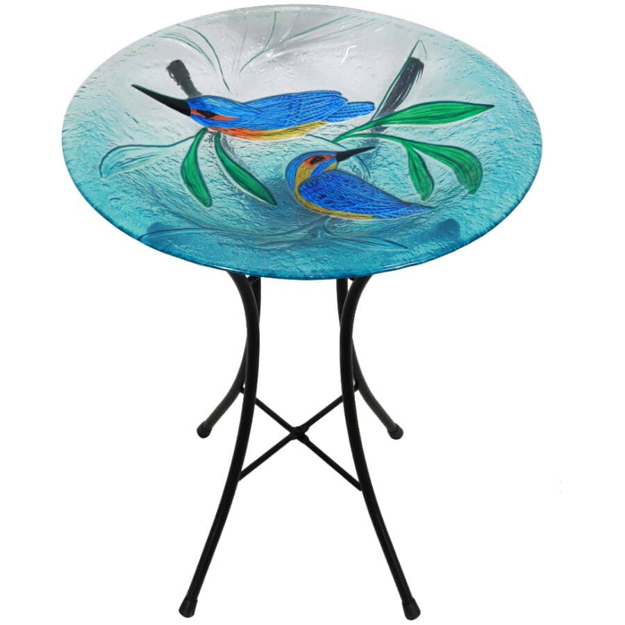 ANGELO DECOR Hummingbird Harmony Birdbath | Home Hardware